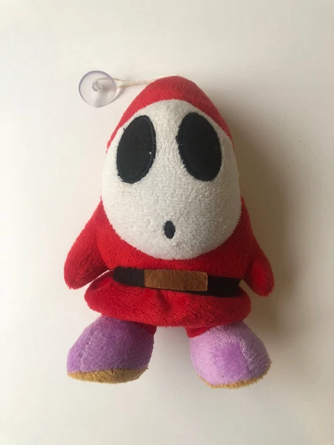 Super Mario Bros Teddy Shy Guy Shy Guy Plush Toy With Glass Suction