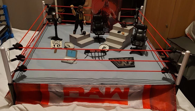 WWE ELITE SCALE Ring 22 Inch Ring RAW. Plus accessories. £149.99 ...