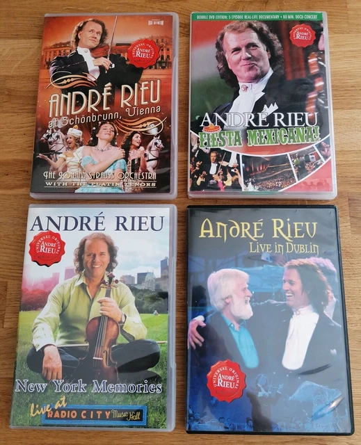 DVD - ANDRE Rieu Collection X4 Live Concert DVDS Dublin Mexico NYC ...
