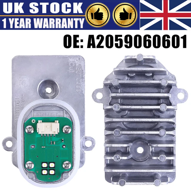 HEADLIGHT LED DRL Module A2059060601 For Mercedes C Class W205 S205 ...