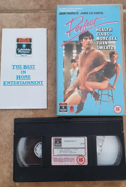 PERFECT VHS TAPE 1985 Romance John Travolta Jamie Lee Curtis £14.95 ...