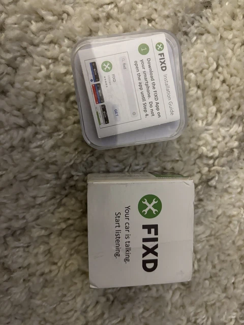 FIXD OBD-II ACTIVE Car Health Monitor Engine Code Reader Diagnostic ...