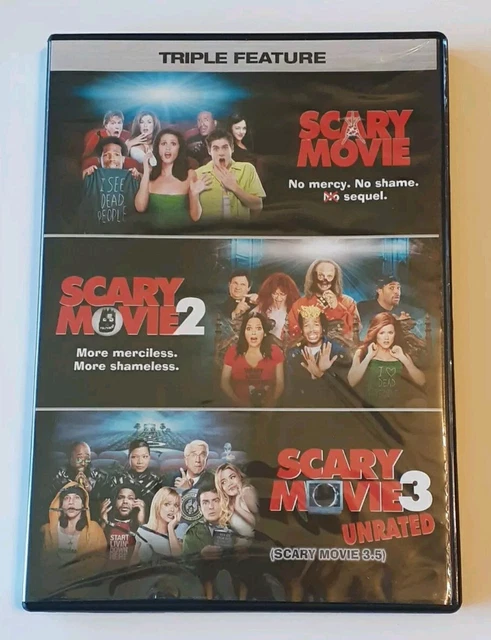 SCARY MOVIE TRIPLE Feature Dvd Anna Farris Regina Hall £13.10 - PicClick UK