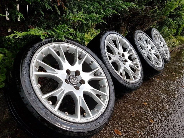 GENUINE VOLVO NEBULA S60 V70 18" Split Rim Alloy Wheels Bbs Rs882 5X108 ...