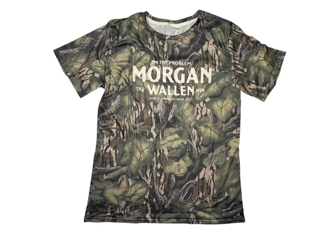 MORGAN WALLEN X IM THE PROBLEM RealTree Camo 2025 TOUR T-SHIRT Fan ...