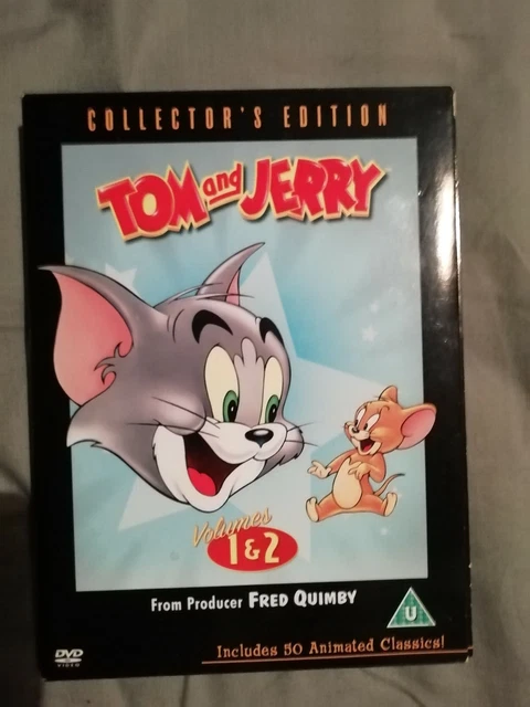 TOM & JERRY- Collectors Edition Vol 1-2 (DVD, 2007, 2-Disc Set) £4.99 - PicClick UK