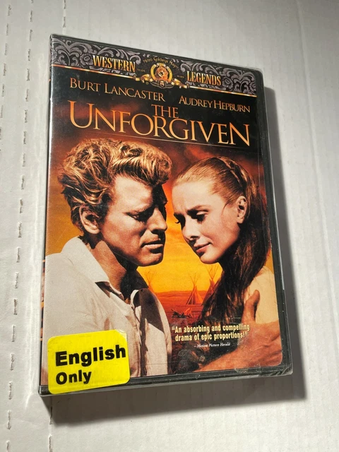 The Unforgiven Dvd ScellÉ Burt Lancaster Audrey Hepburn Mgm