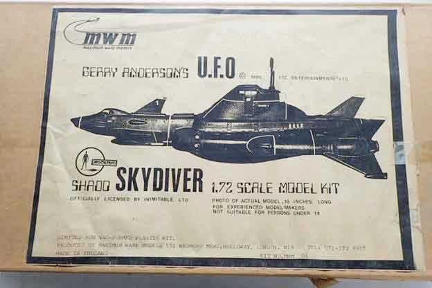 MAXIMUM WARP MODELS shado skydiver vacform 1/72 scale kit £31.00 ...