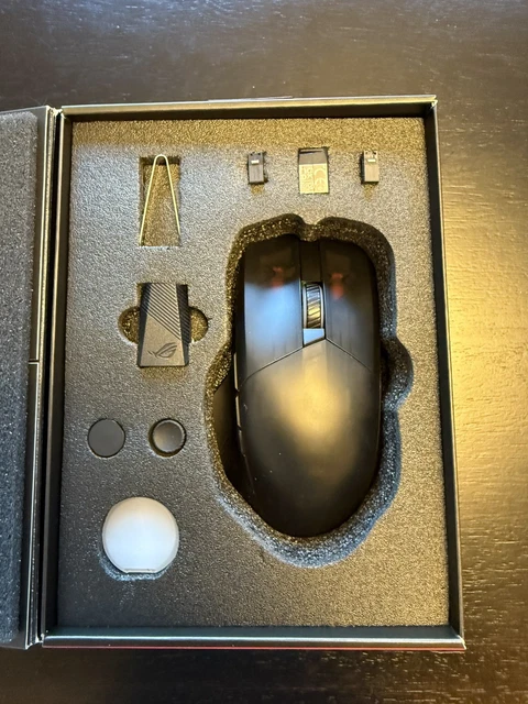 ASUS ROG CHAKRAM X Wireless Gaming Maus – 2.4 GHz / Bluetooth / USB ...