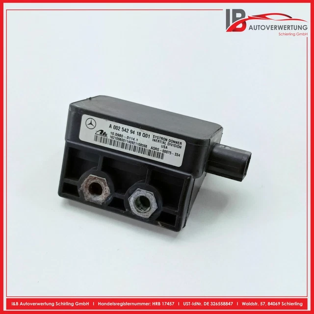 MERCEDES C-CLASS COUPE Cl203 C220 CDI Sensor Transverse Acceleration ...