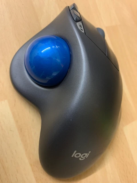 LOGITECH LOGI WIRELESS Trackball Laser Track Cordless Mouse M570 ...