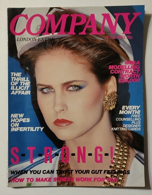 MAGAZINE COMPANY JUIN 1983 Mode Femme Fashion Edition Anglaise - Voir ...