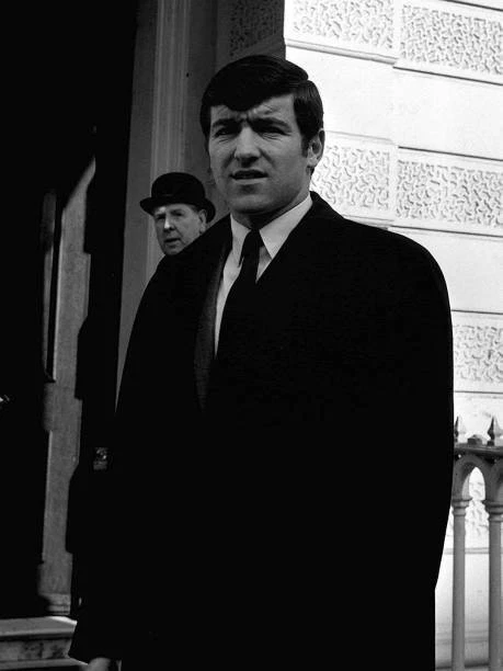 TERRY VENABLES ARRIVING Football Association Headquarters Lanc- 1967 ...