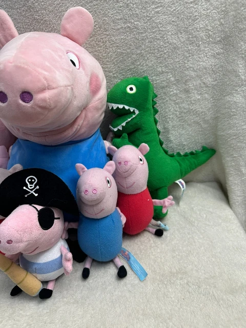PEPPA PIG SOFT toy plush bundle inc large George puppet £17.99 ...