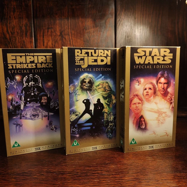 THE STAR WARS Trilogy Special Edition VHS Collection -THX Digitally ...