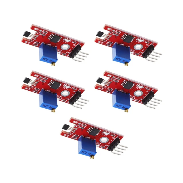 5X KY-024 LINEAR Magnetic Hall Effect Sensor Module Electronic Parts ...