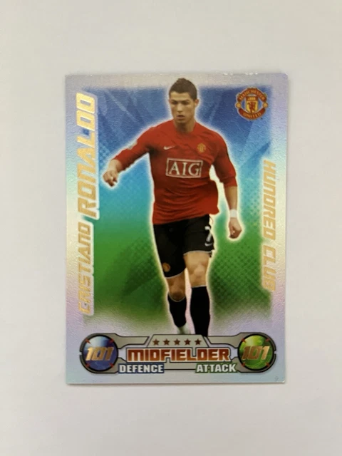 CRISTIANO RONALDO HUNDRED Club RARE Match Attax £10.00 - PicClick UK