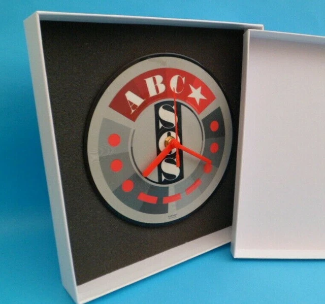 ABC (BAND) PICTURE DISC Original Record Wall / Desk CLOCK PD7035 SOS £ ...