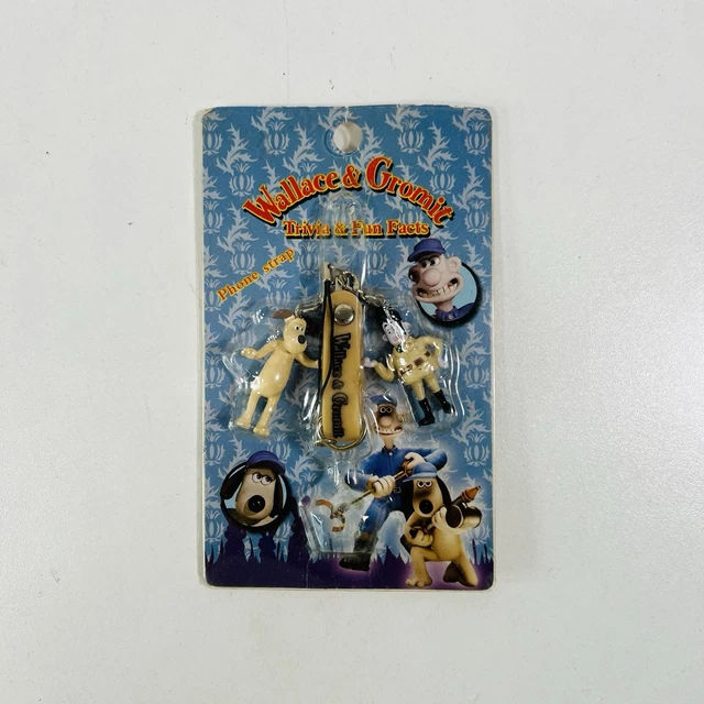 WALLACE AND GROMIT The Curse of the Were Rabbit Phone Strap Rare 2005 £ ...