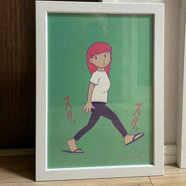 HASHIZUME YUYA STASTA Marche Femme Vert Dédicacé Art D'Occasion EUR 345,37 - PicClick FR