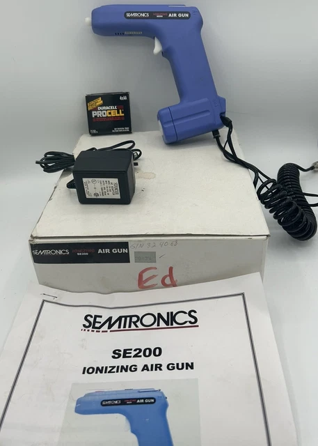 SEMTRONICS IONIZING AIR Gun SE200 Brand New Open Box £54.66 - PicClick UK