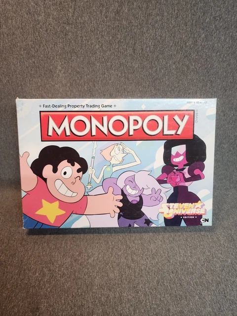 MONOPOLY STEVEN UNIVERSE Edition Cartoon Network Board Game New Open ...