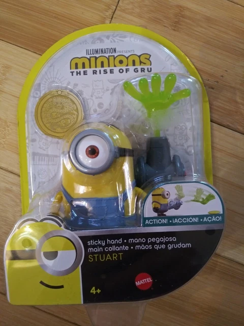 MINIONS THE RISE Of Gru Movie STICKY HAND STUART Action Figure ...