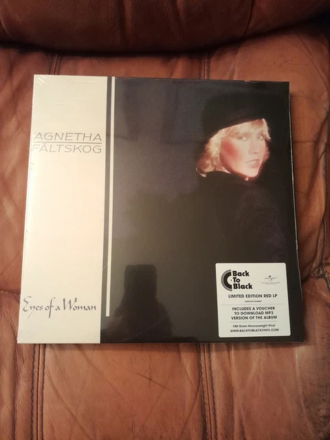 ABBA AGNETHA FALTSKOG Eyes of a Woman LP Red Vinyl 2017 New & Sealed ...