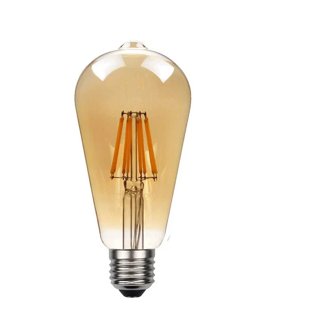 ANTIQUE STYLE EDISON Vintage LED Ampoule Industriel E27 ST64 Rétro ...