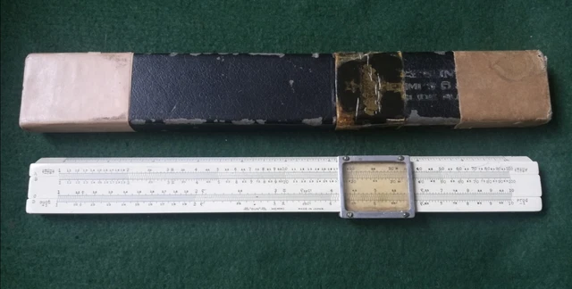 OLD SUN HEMMI Japan Sliding Ruler In Original Box. £10.00 - PicClick UK