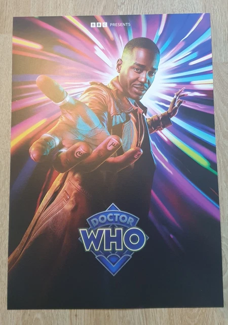 DOCTOR WHO 60TH Anniversary 15th Doctor Ncuti Gatwa A3 Poster Brand New ...