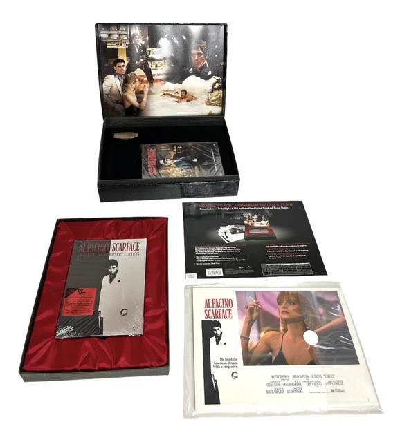 AL PACINO SCARFACE 2-Disc Anniversary Special Edition DVD Gift Box Set ...