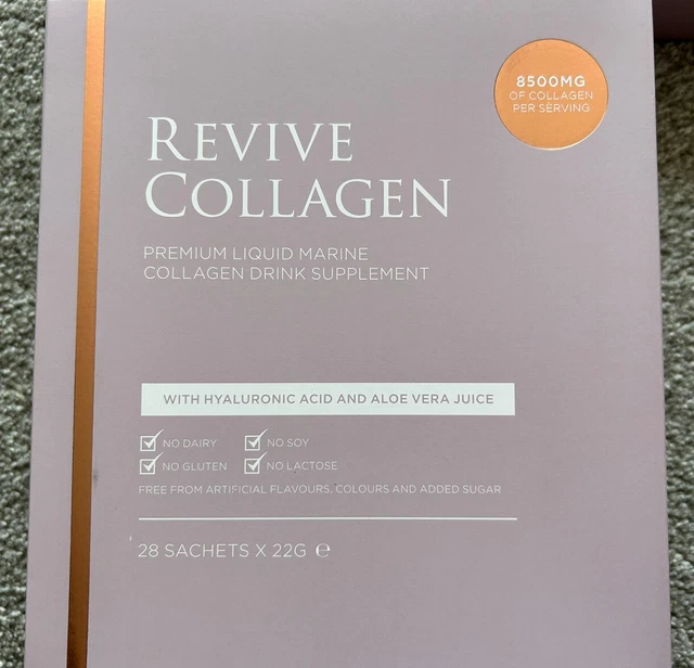 REVIVE COLLAGEN MARINE Drink Supplement 8500mg 28 Sachets - NEW £35.00 ...