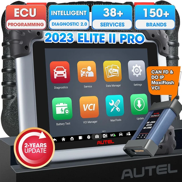 2024 AUTEL MAXISYS ELITE II PRO OBD2 Diagnóstico Programación J2534 ECU ...