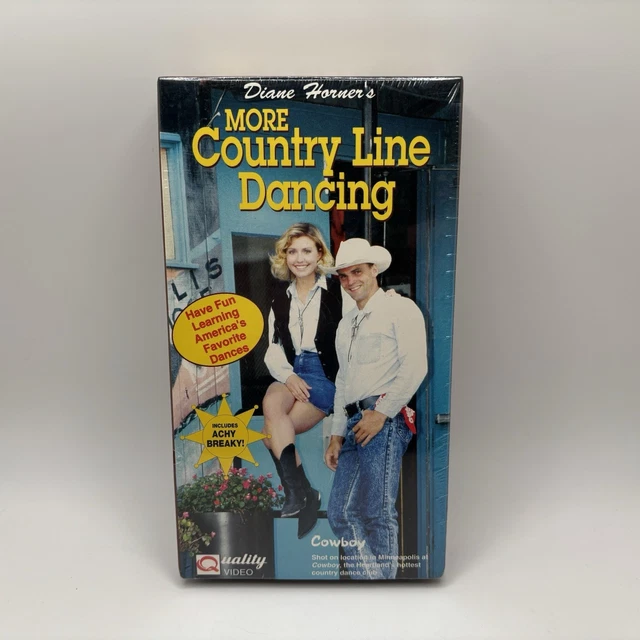 *SEALED* DIANE HORNER'S More Country Line Dancing VHS 1993 - Brand New ...