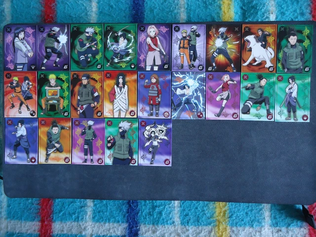 NARUTO SHIPPUDEN HOKAGE TRADING CARD COLLECTION Panini 15 Carte(s) à ...