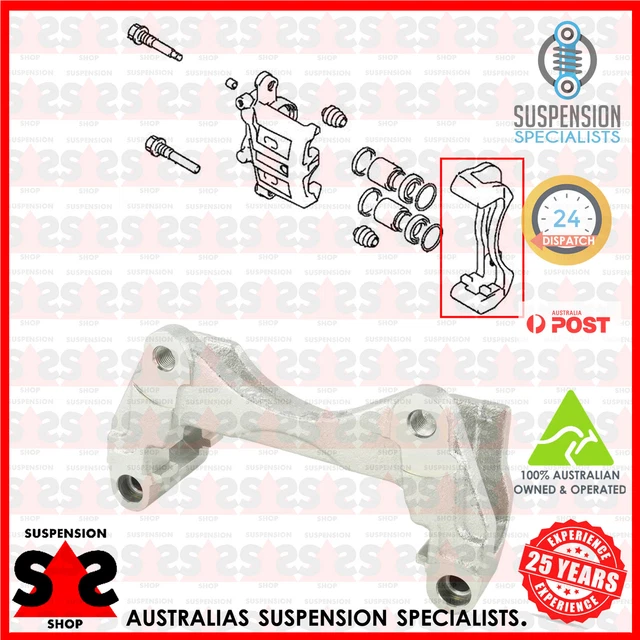 FRONT AXLE BRAKE Caliper Bracket Set Suit MITSUBISHI Outlander Ii (Cw_W) 3.0 EUR 88,18 - PicClick FR