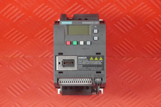 SIEMENS 6SL3210-5BB12-5UV0 SINAMICS V20 Frequency Inverter EXCELLENT! £85.69 - PicClick UK