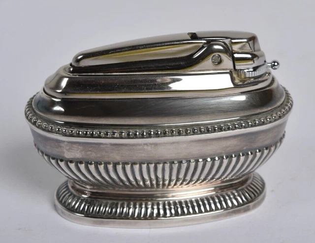 BRIQUET DE TABLE ancien Queen Anne RONSON Made in France en métal ...