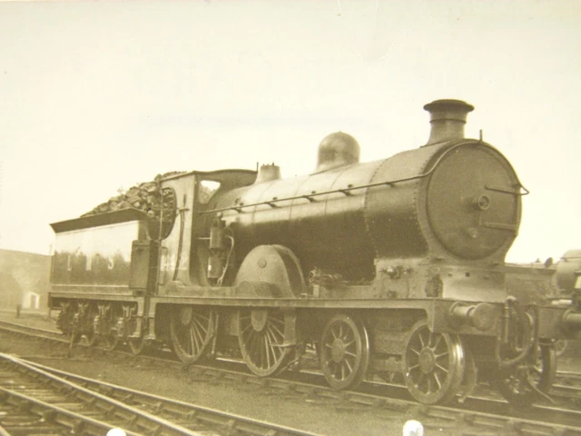ANTIQUE REAL PHOTOGRAPH railway train postcard LMS steam locomotive £10 ...