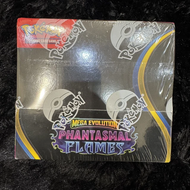 POKEMON TCG MEGA Evolution Phantasmal Flames Booster Display Box (36 ...