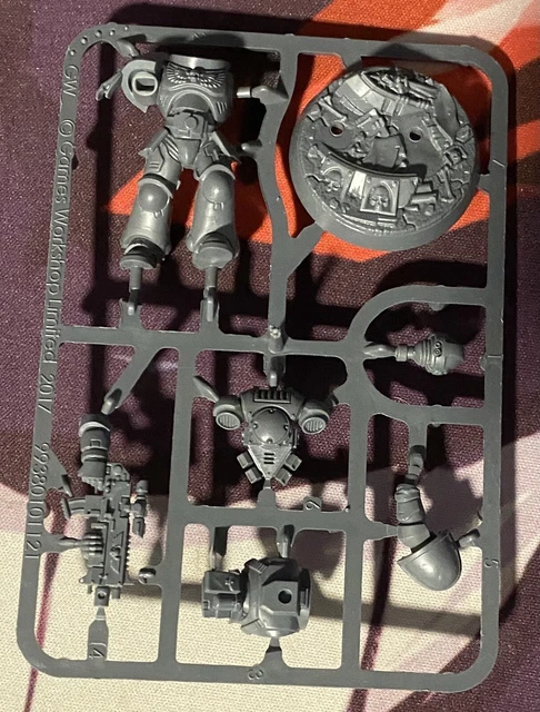 WARHAMMER 40K SPACE Marine Primaris Intercessor Push-Fit sprue ...