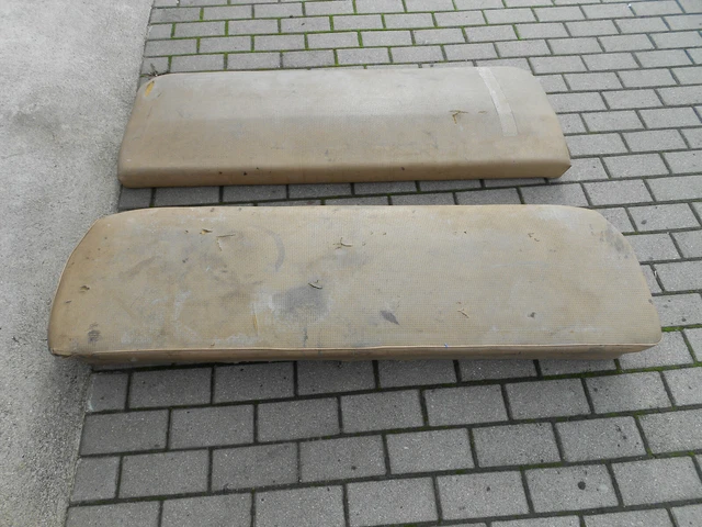 VW BUS T3 Doka rear bench seat, syncro, faux leather beige £59.95 ...