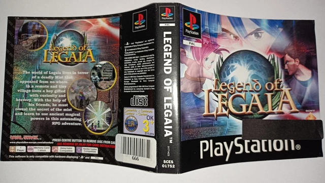LEGEND OF LEGAIA ps1 rental game Sony PlayStation 1 Blockbuster choices ...