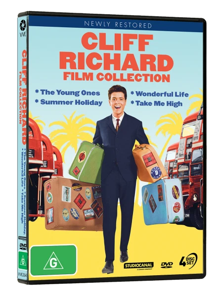 BRAND NEW CLIFF Richard Film Collection (DVD, 4-Disc Set) R4 Summer ...