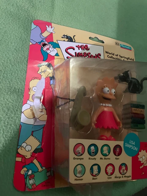 WORLD OF SPRINGFIELD Collectible Figures - Lisa Simpson £26.72 ...