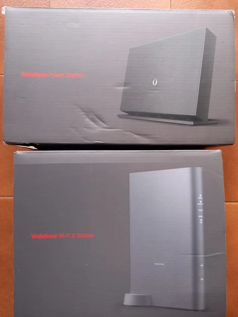 MODEM FISSO VODAFONE power station + modem fisso vodafone wi-fi 6 ...