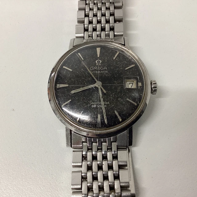 VINTAGE OMEGA SEAMASTER DeVille Mens Watch Automatic Movement WORKING ...