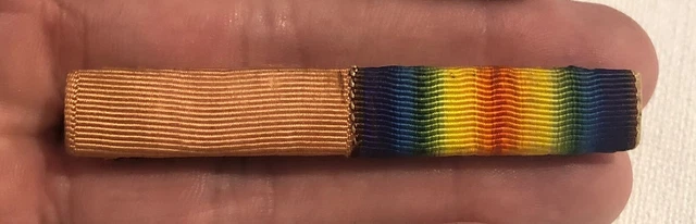 WWI WW1 ERA US Army Military Ribbon Bar Victory Medal Ribbon $15.26 ...