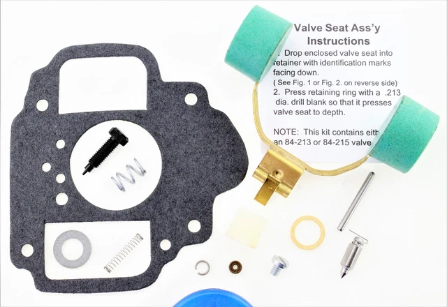 VERGASER KIT FLOAT LUA7 passend für Walbro Onan 146-0230D 6,5 NH 4.0 ...